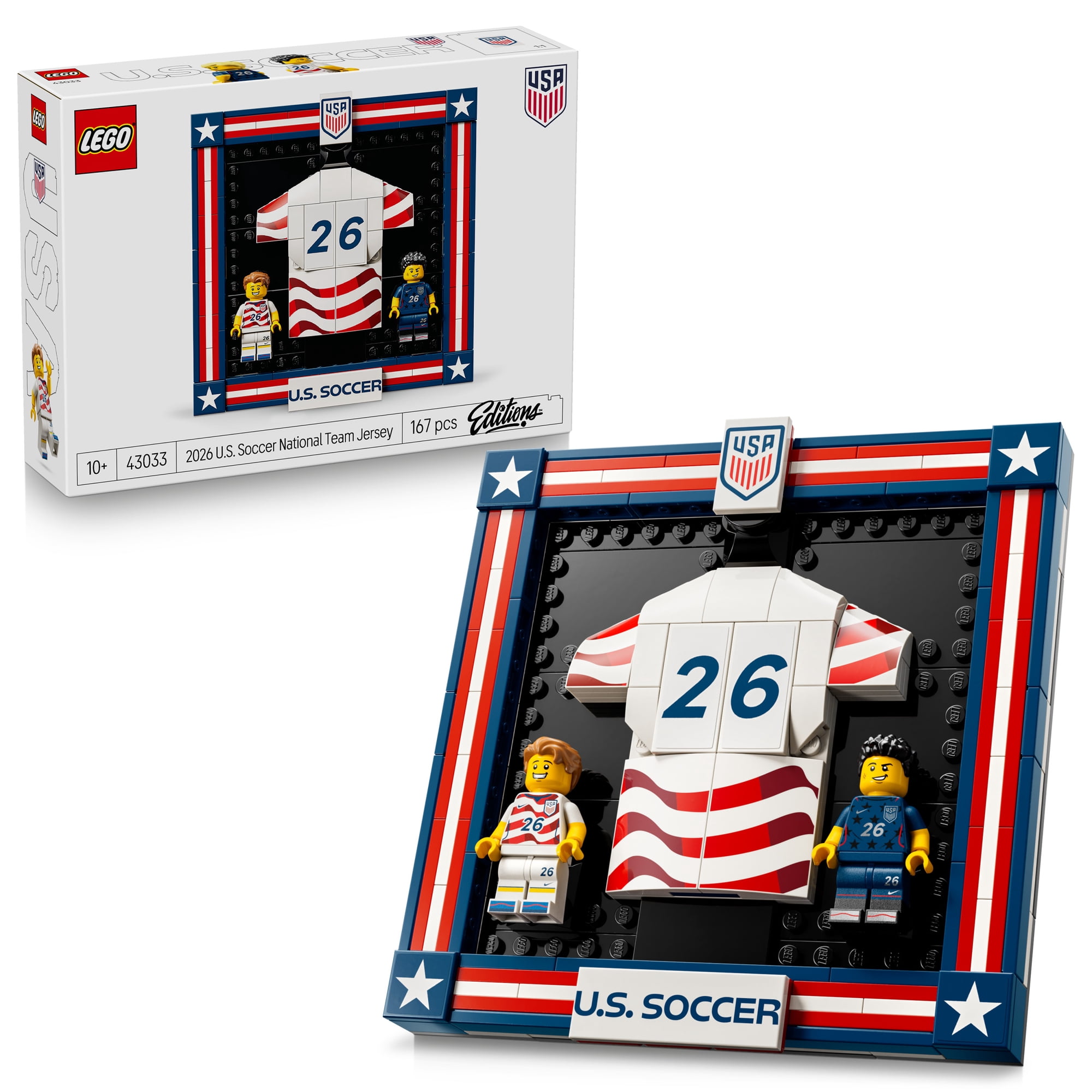 Click here for Lego Editions 2026 U. S. Soccer National Team Jers... prices
