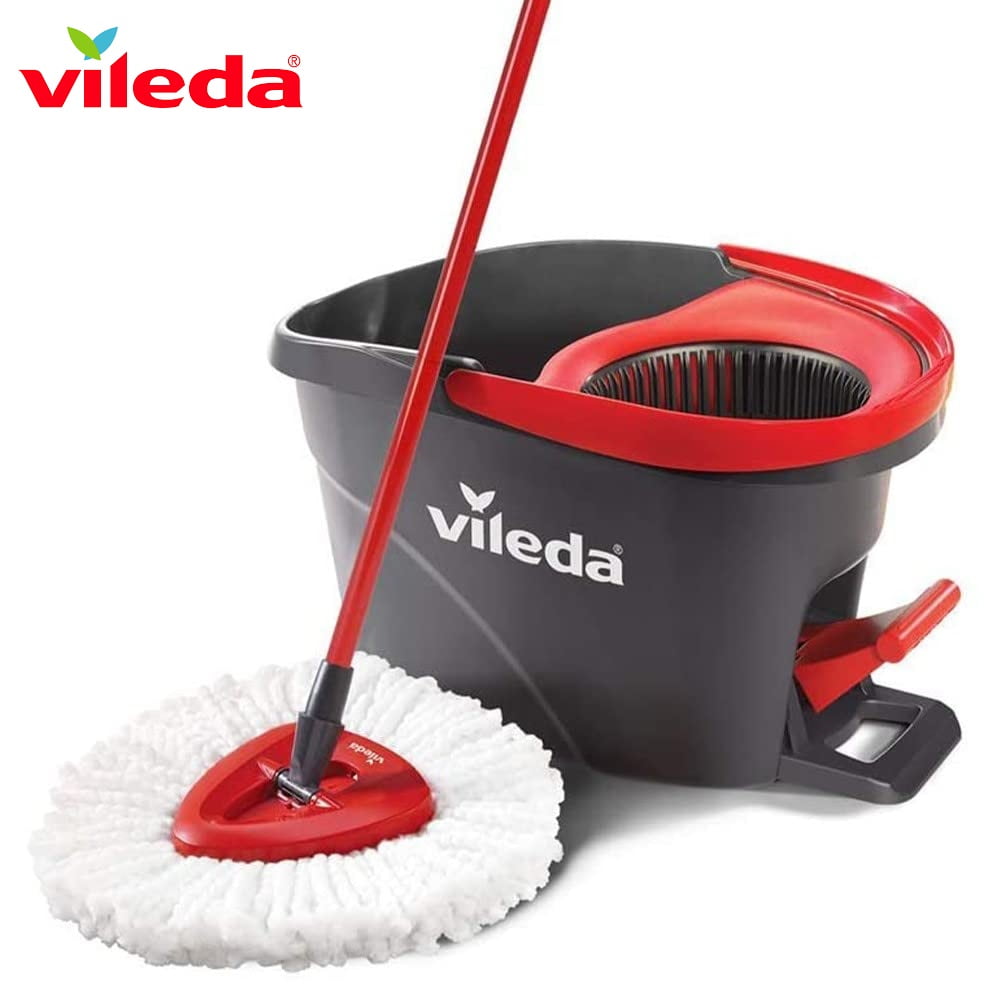 Kit de Limpieza Vileda Easy Wring & Clean Cubeta con Pedal Exprimidor ...