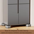 4Pcs Adjustable Height Washing Machine Foot Pad Shockproof Refrigerator ...