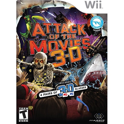 Attack of the Movies 3-D - Nintendo Wii - Walmart.com - Walmart.com