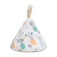 2 In 1 Pot Lid Handle Cover Heat Resistant Cotton Polyester Grip For ...