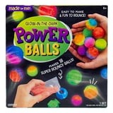 Made By Me Glow-in-the-Dark Power Balls Craft Kit for Kids Ages 6 ...