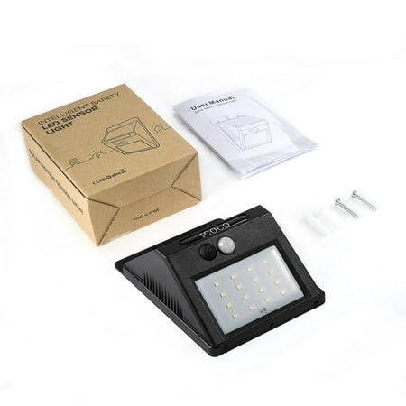 Icoco Intelligent Safety Led Light Control Solar Pir Motion Sensor ...