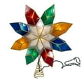 Kurt Adler 10-Point Double Faced Capiz Shell Star for Indoor Christmas ...
