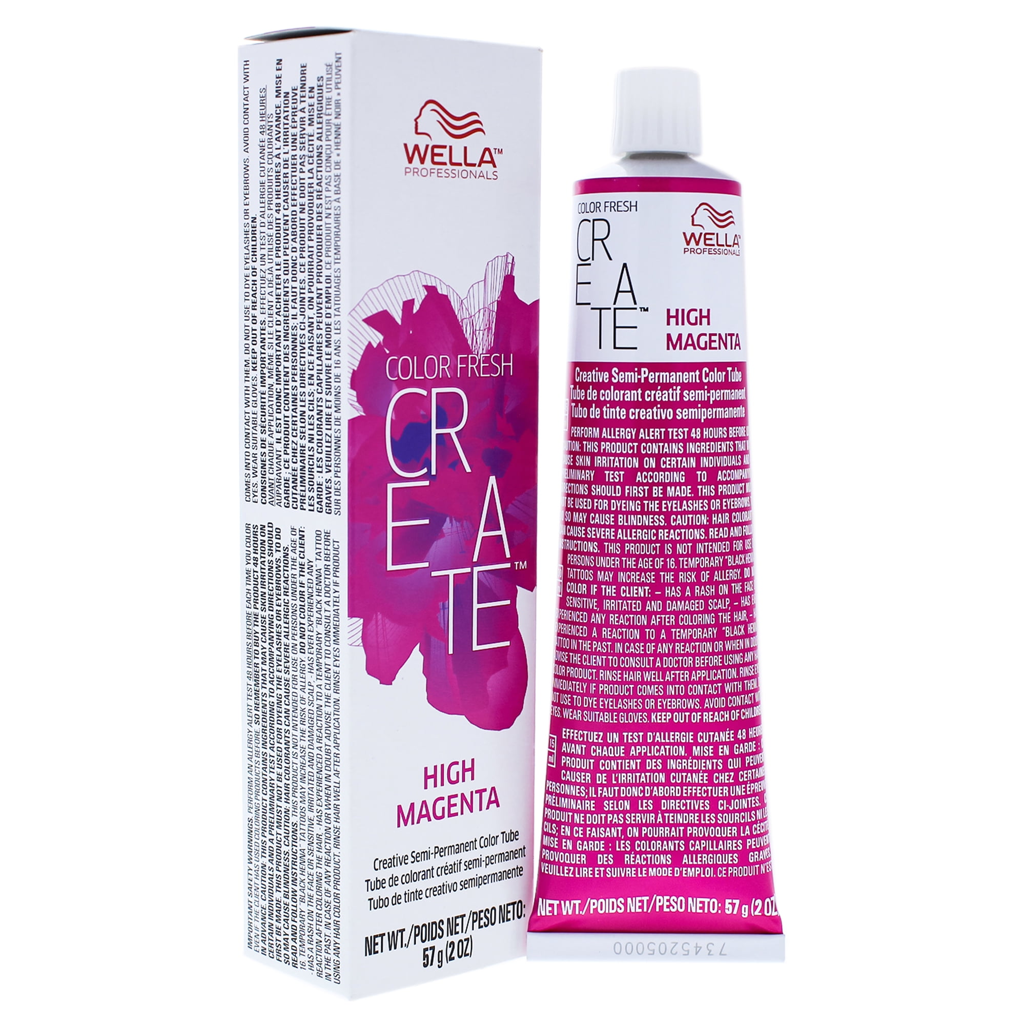 Color Fresh Create Semi-Permanent Color - High Magenta by Wella for ...