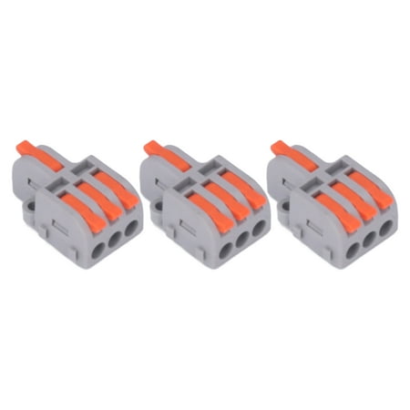 Loewten 15PCS Wire Conductor Connector Nylon Copper Quick Splicing ...