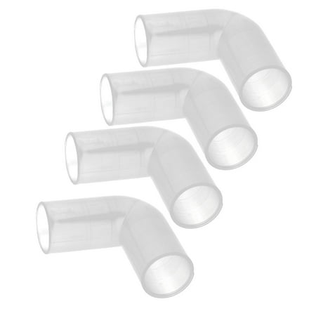 Fish Tank Plastic L Shaped 90 Degree Tube Elbow Fitting Pipe Connectors ...