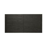 Caruso Heights Rectangular Leg Table Blackstone Finish - Walmart.com