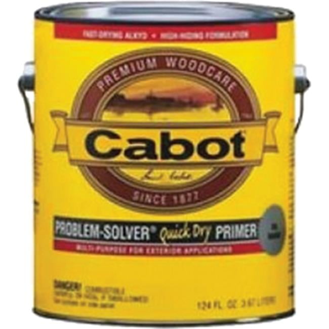 Cabot 8511 1 Gallon- White Quick Dry Problem Solver Primer- 250 Voc ...