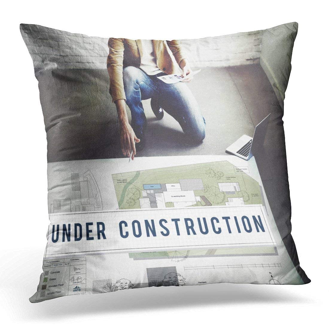 USART White Architecture Under Construction Project Attention Building ...