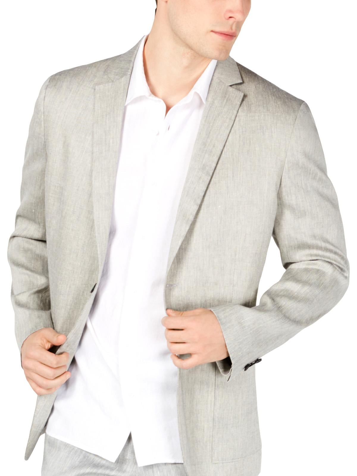 Alfani Mens Linen Blend Stretch Blazer - Walmart.com