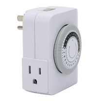 Simple Touch Electrical Outlets Auto Shut-Off 30 Minute Countdown Timer Plug-in Light Timer ...