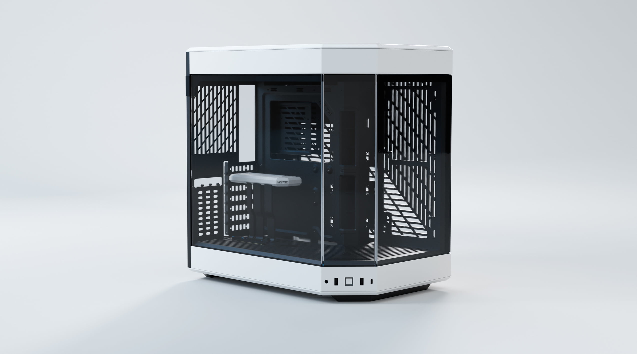 HYTE Y60 Premium ATX Mid Tower Chassis - White - Walmart.com