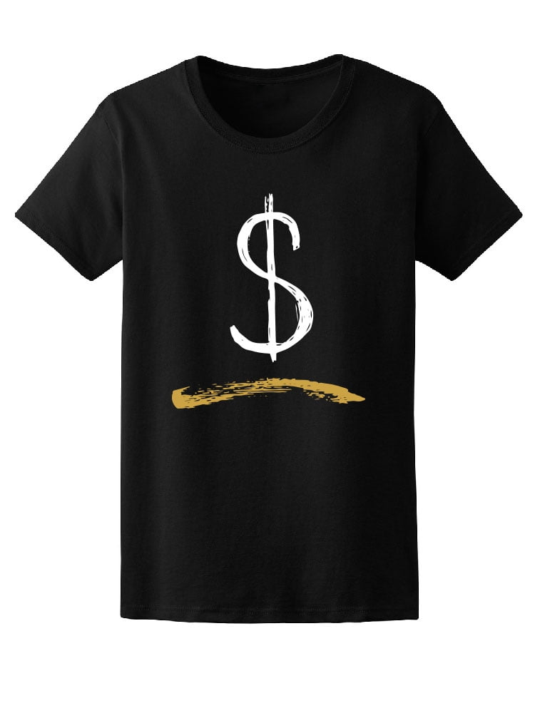 Cool Trendy Cash Money Symbol T-Shirt Men -Image by Shutterstock, Male ...