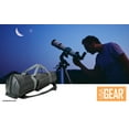 USA Gear Refractor Telescope Case with Accessories Storage, Adjustable ...