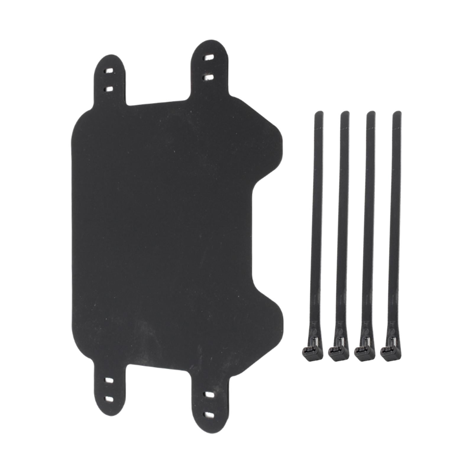 Motorcycle Front Number Plate W/ 4 Straps Name Plate Frame ABS for x S ...