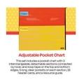 Adjustable Pocket Chart, 60 x 34 Inches - Walmart.com