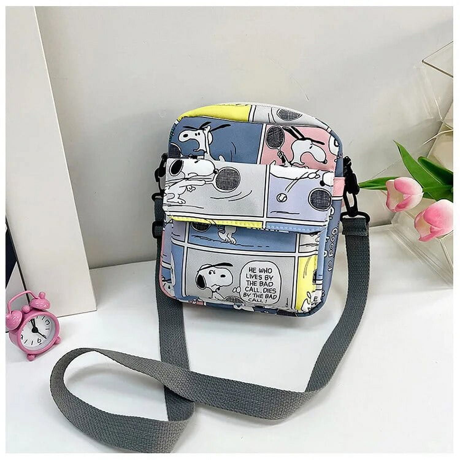 Click here for Yening Snoopy Crossbody Bags For Ladies Kawaii Pur... prices