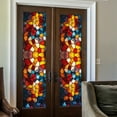1pc Double-Layer Static Window Clings - Colorful Texture Valentine's ...