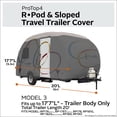 Accessories ProTop4 R Pod & Sloped Travel Trailer Cover - Walmart.com