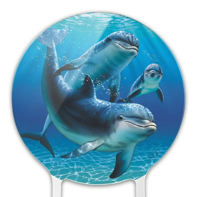 Dolphin Wedding Cake Toppers