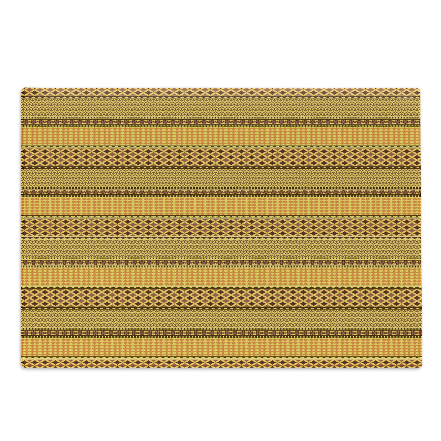 Kente Pattern Cutting Board, Horizontal Borders of the Prehistoric ...