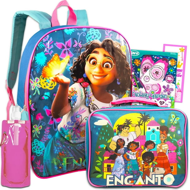 Encanto Backpack and Lunch Bag Set for girls - Bundle with 15 Encanto ...