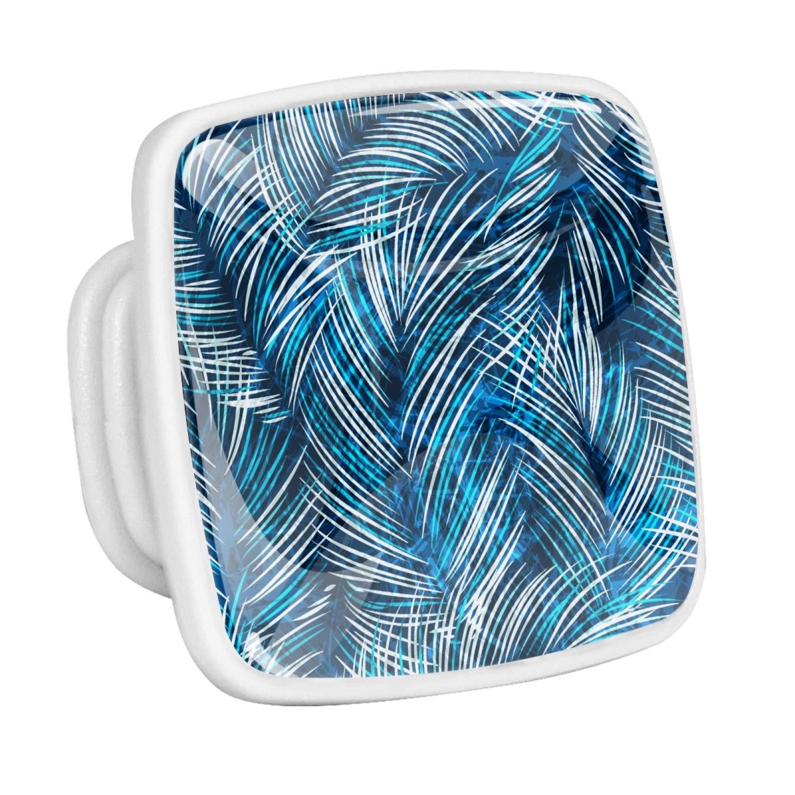 4PCS Square Cabinet Fluorescence Knob Glowing in the Dark Furniture ...