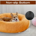 Dog & Cat Bed, Calming Anti-Anxiety Pet Bed for Small Dogs, Fluffy ...