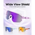 3 Pack Large Frame UV400 Protection Sports Glasses, Polarized ...