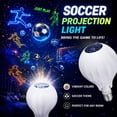 Soccer Projection Lamp, E27 Soccer Projector Light, Football Themed ...