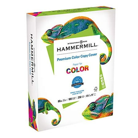 Hammermill Paper, Premium Color Copy Cover Cardstock 8.5 x 11 Paper ...