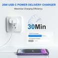 GREPHONE 2Pack 20W Type C Charger, 6ft USB C to Lightning Cable, Fast ...