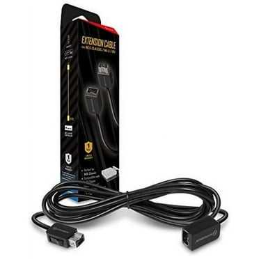 CONTROLLER GAMEPAD + 2 X 6' FT LONG EXTENSION CABLE CORD FOR NINTENDO ...