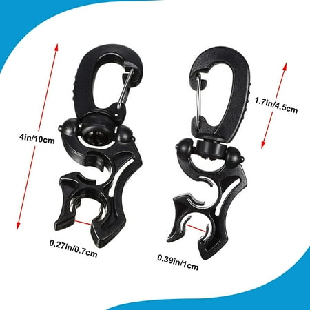 3 Pieces Scuba Diving Hose Holder Clip Scuba Diving Double BCD Hose ...