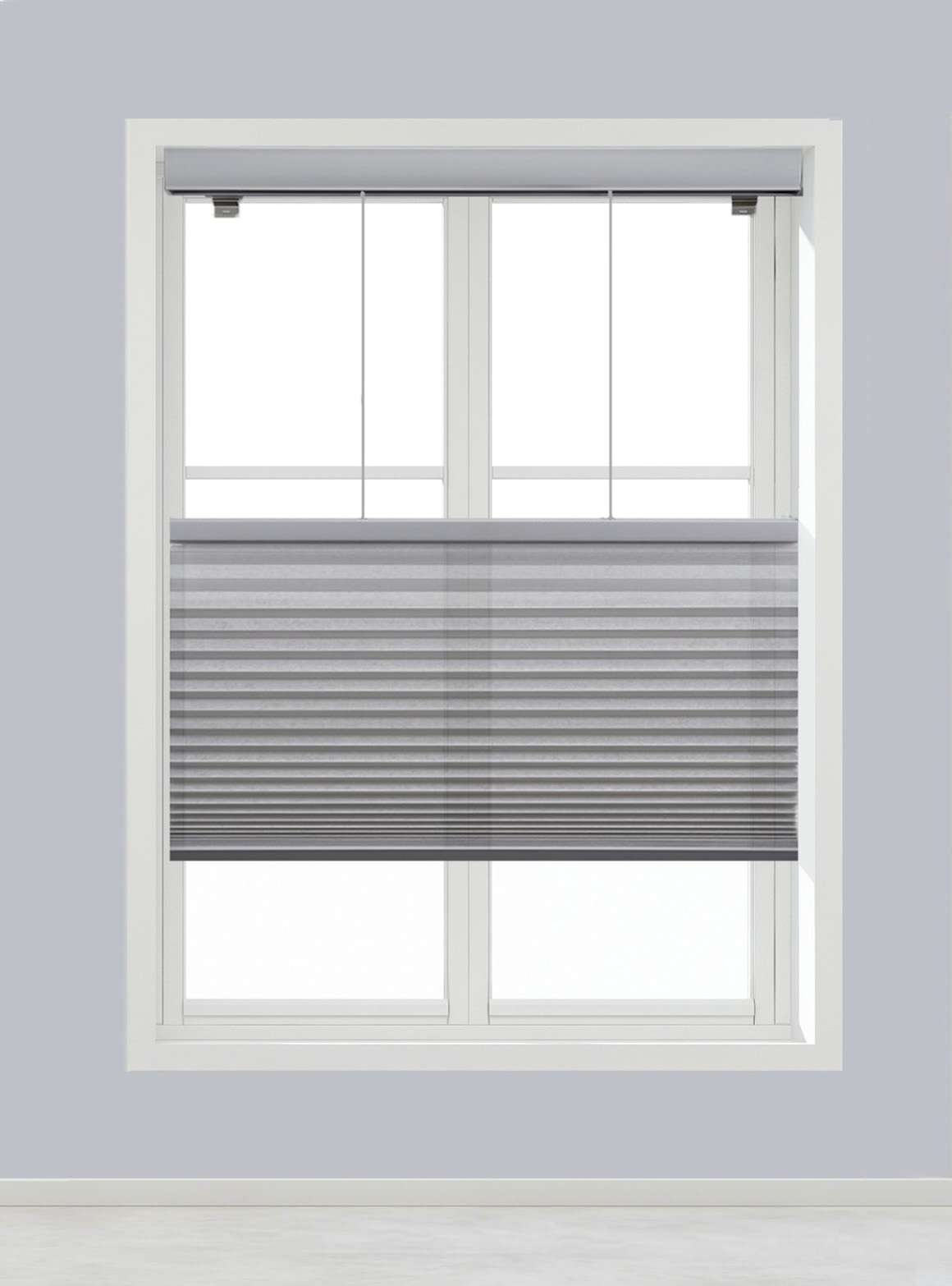 Top Down/Bottom Up Cordless Cellular White 35x64 - Walmart.com