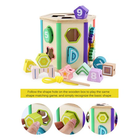 Multifunction Shape Matching Intelligence Box Assembling Toys Early ...