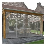 ‎Studyli MULT-SIZE Waterproof Grade PVC Clear Awning Canopy Patio ...
