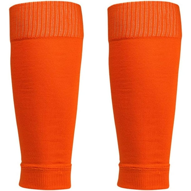 SURJDE 2 Pack Pro Soccer Leg Sleeves Socks/Compression for Calf-over ...