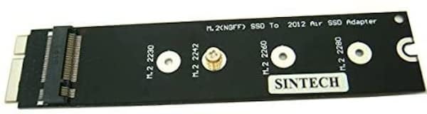 Adaptador SSD Sintech M.2 NGFF a 26 pines, para SSD de actualización d ...