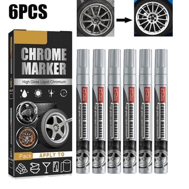 Chrome Dash and Trim Edge Refinishing Paint Marker Pen Chevy Pontiac ...