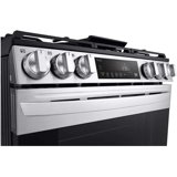 LG LSGL5833F 5.8 Cu. Ft. Stainless Steel Slide-In Gas Range - Walmart.com