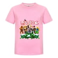 Ropa Infantil Estilo Roblox para Niño Ninas, Playera Gamer de Algodón ...