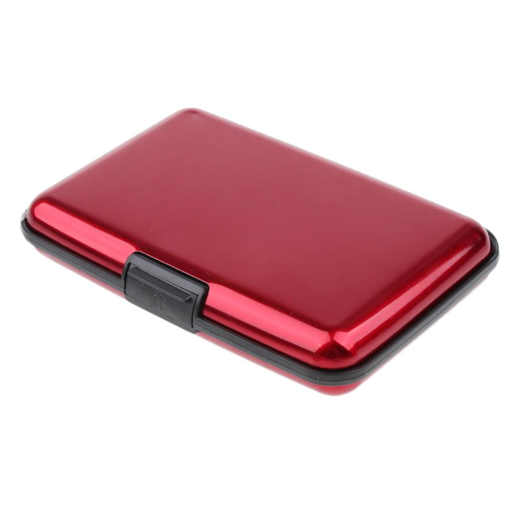 Click here for Lionlar Aluminium Metal Wallet Red prices