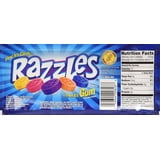 Razzles Original Candy to Gum, Fruit Flavor Sweet Mix, Raspberry ...