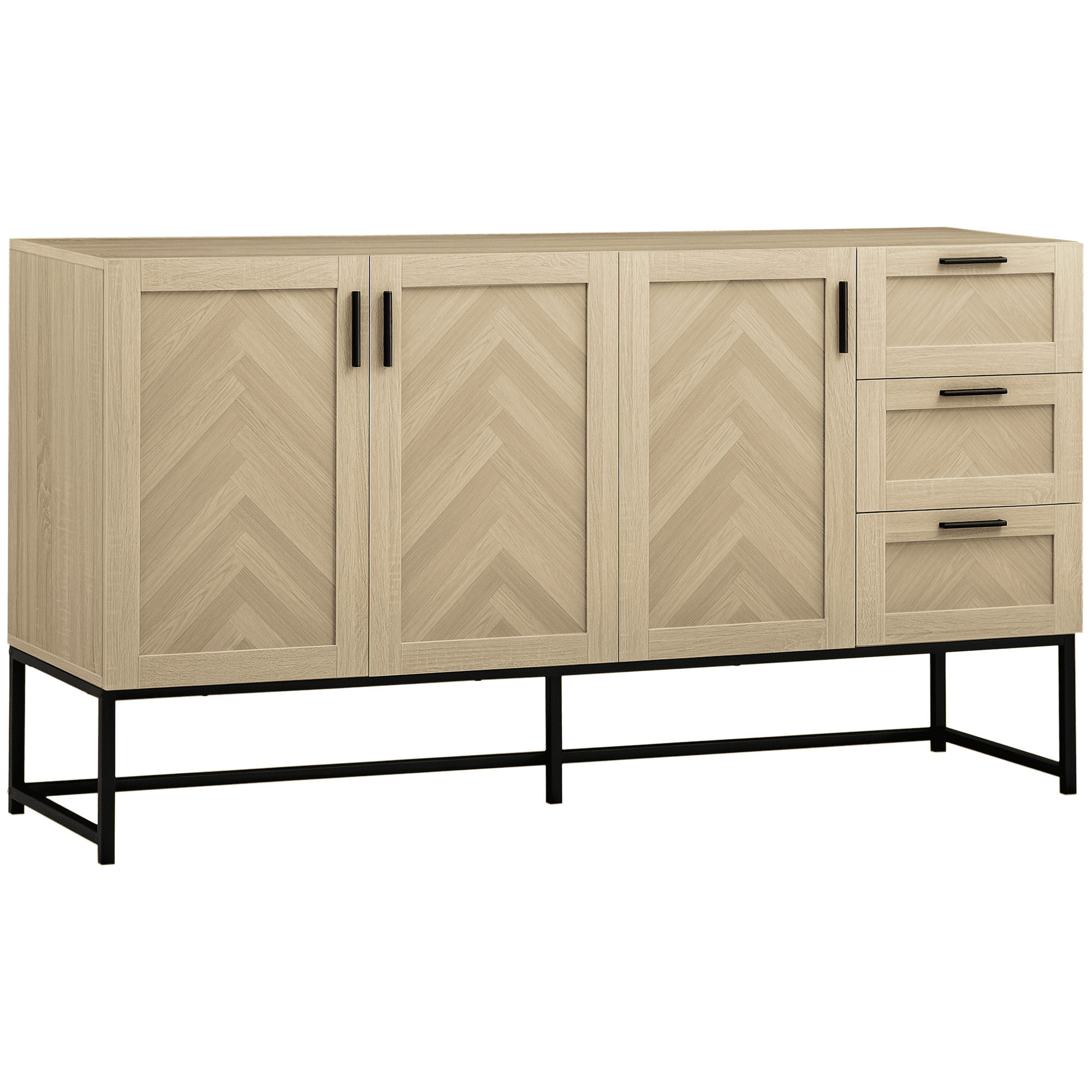 Click here for Homcom Sideboard Buffet Cabinet With Drawers And A... prices
