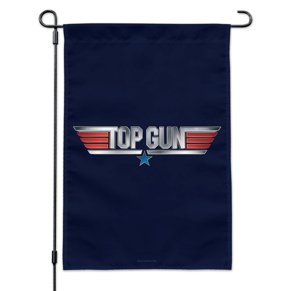 Top Gun Rendered Logo Garden Yard Flag - Walmart.com
