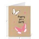 Thinking of You Kraft Greeting Card Value Pack - Set of 20 (5 designs ...