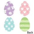 Big Dot of Happiness Spring Easter Bunny - Egg Decorations DIY Happy ...