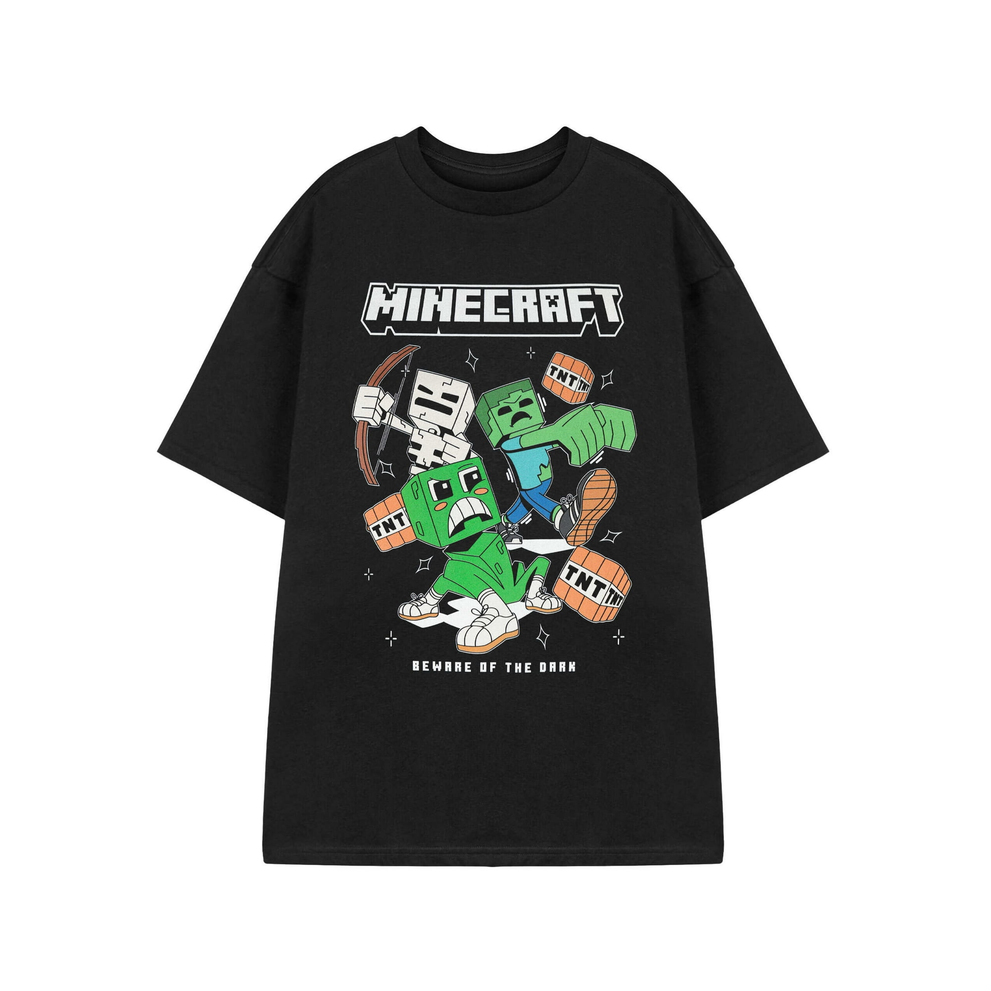 Click here for Minecraft Mens Black Short Sleeved T-Shirt prices